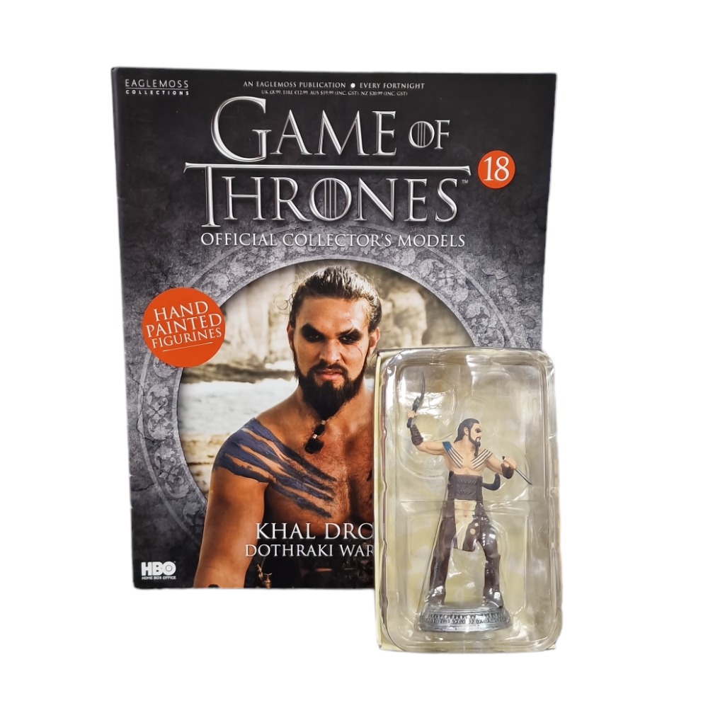 Pre-owned Game of Thrones Eaglemoss Collection: Khal Drogo - Dothraki ...